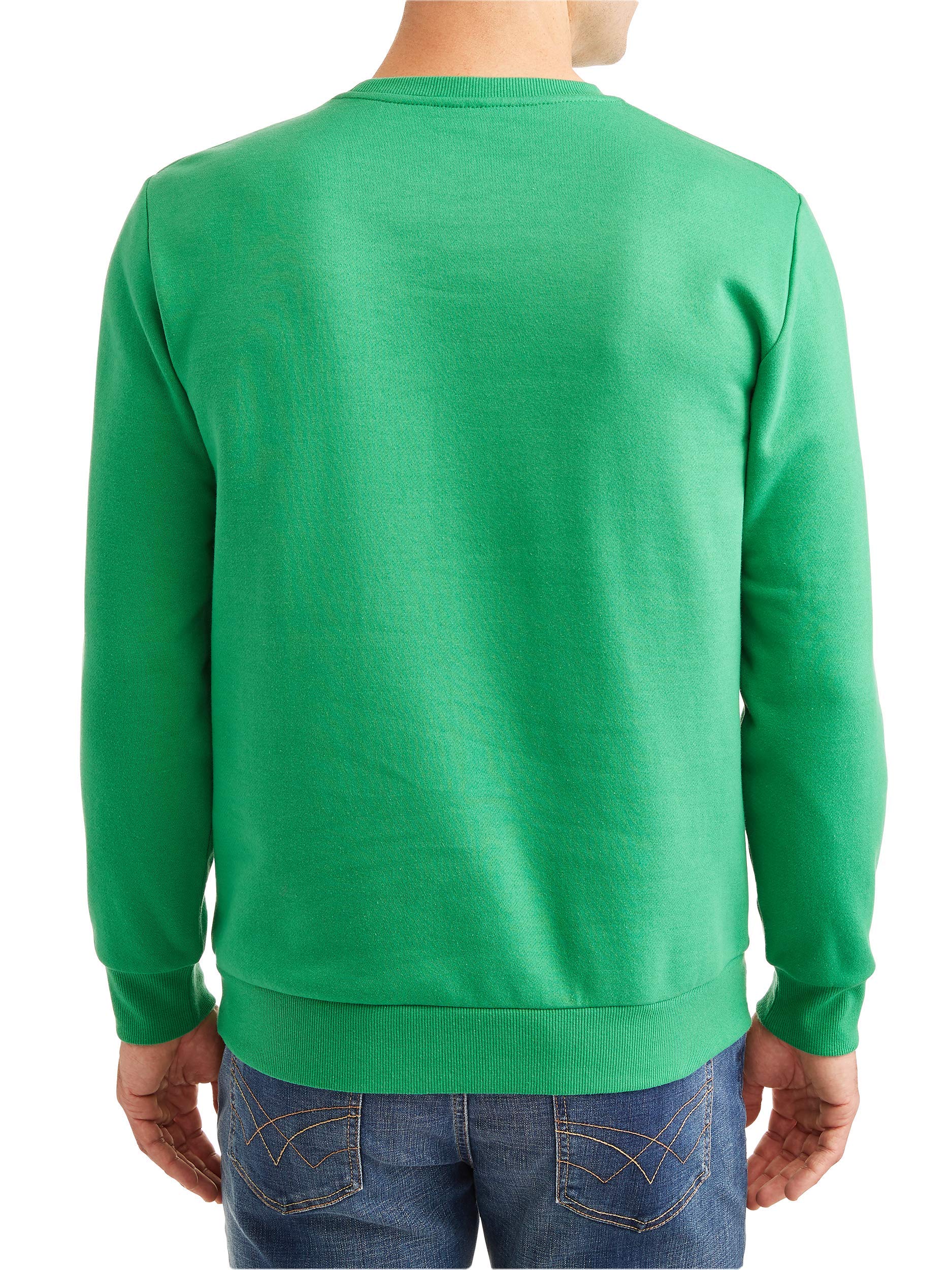 The Grinch Men's Pullover Sweatshirt (Small (34-36)) Green