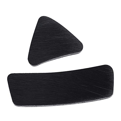 Zerone Archery Arrow Rest Adhesive Shelf+Plate for Flat Bow, 2Pcs Leather Silent Plate Arrow Rest for Archery Hunting Recurve Bow Longbow