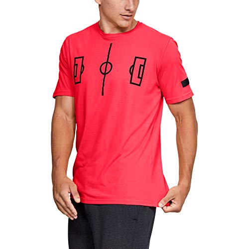 Under Armour Field T-shirt, Beta (628)/Black, XX-Large