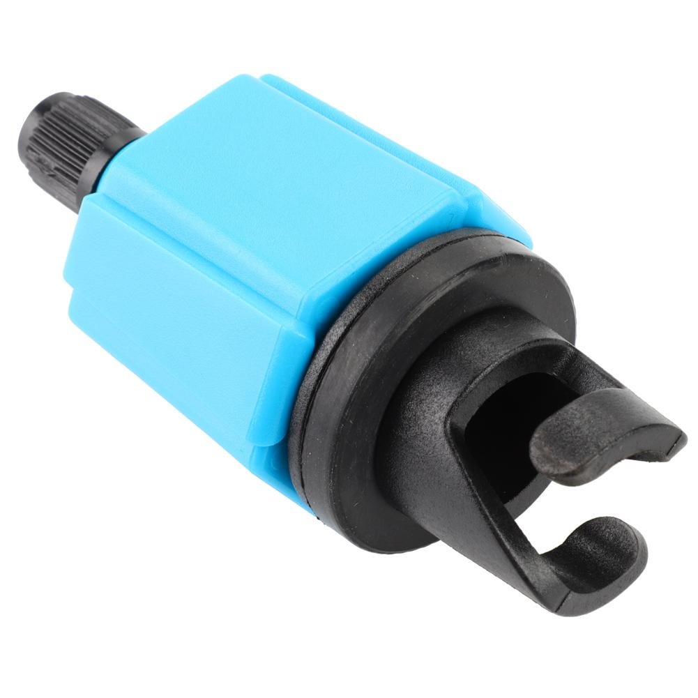 Zerone Inflator Valve Adapter, Inflatable Boat Pump Air Refill Regulator Accessory for Paddle Board Inflatable Canoe Kayak Boat(Blue)