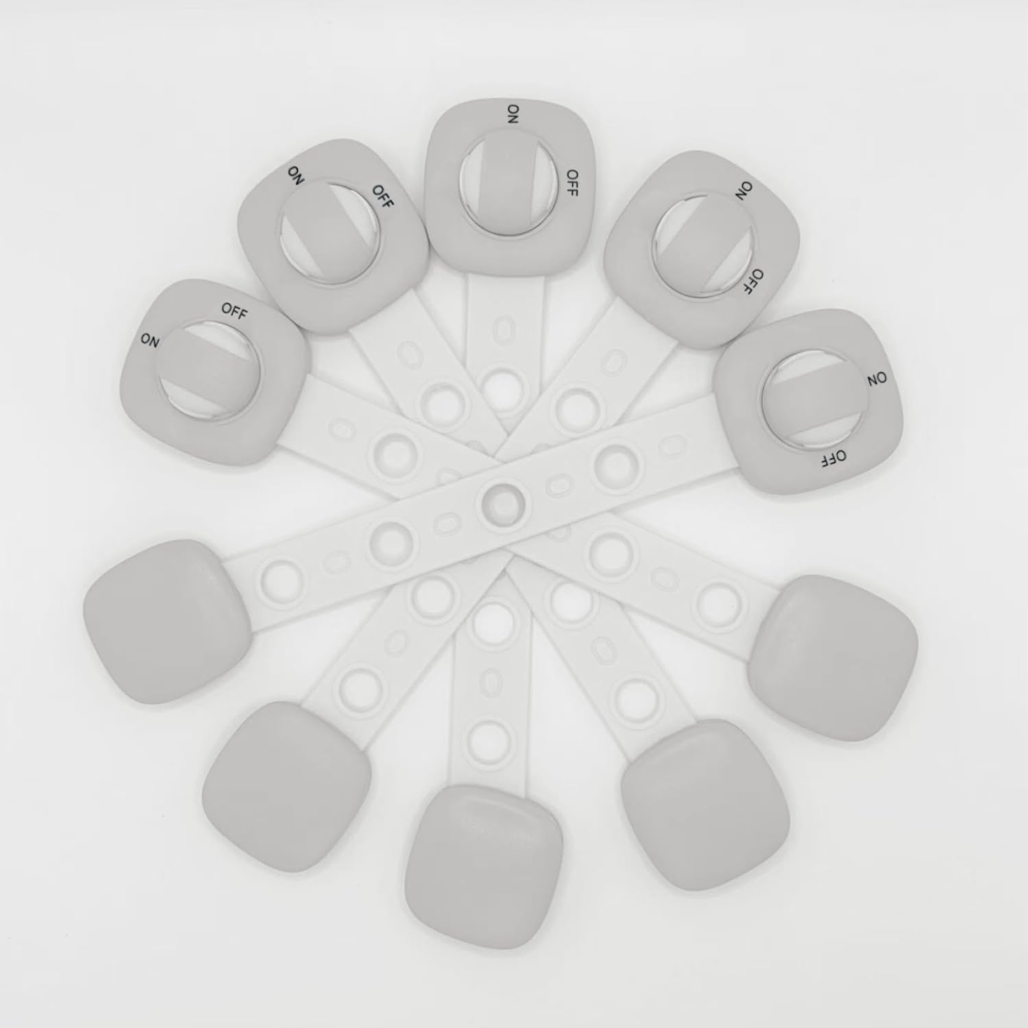 WuW-Preferred Child Safety Locks,Baby Safety Locks,Easy Lock,Double Lock,Adjustable Length,(5-Pack),Suitable for wardrobes、Drawers、refrigerators、Doors - No Drilling