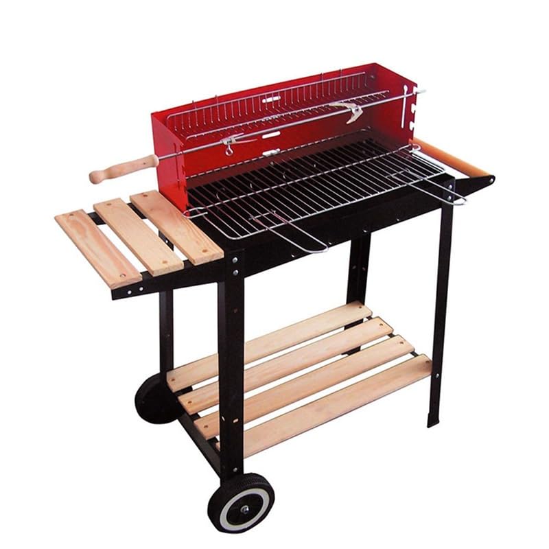WXBDD Home Square Charcoal BBQ Grills Portable Outdoor Picnic Barbecue Stove BBQ Tools for Garden Camping