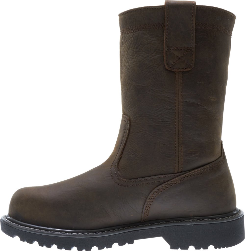 Wolverine Men's Floorhand 10" Waterproof Wellington Boot, Dk Brown, 9.5 X-Wide