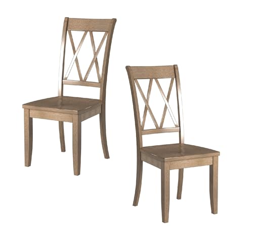 Wycian Boho High Chair, Wood Chair Seat Replacement 2PCS Brown Living Room Bedroom Dining Rooms Garden
