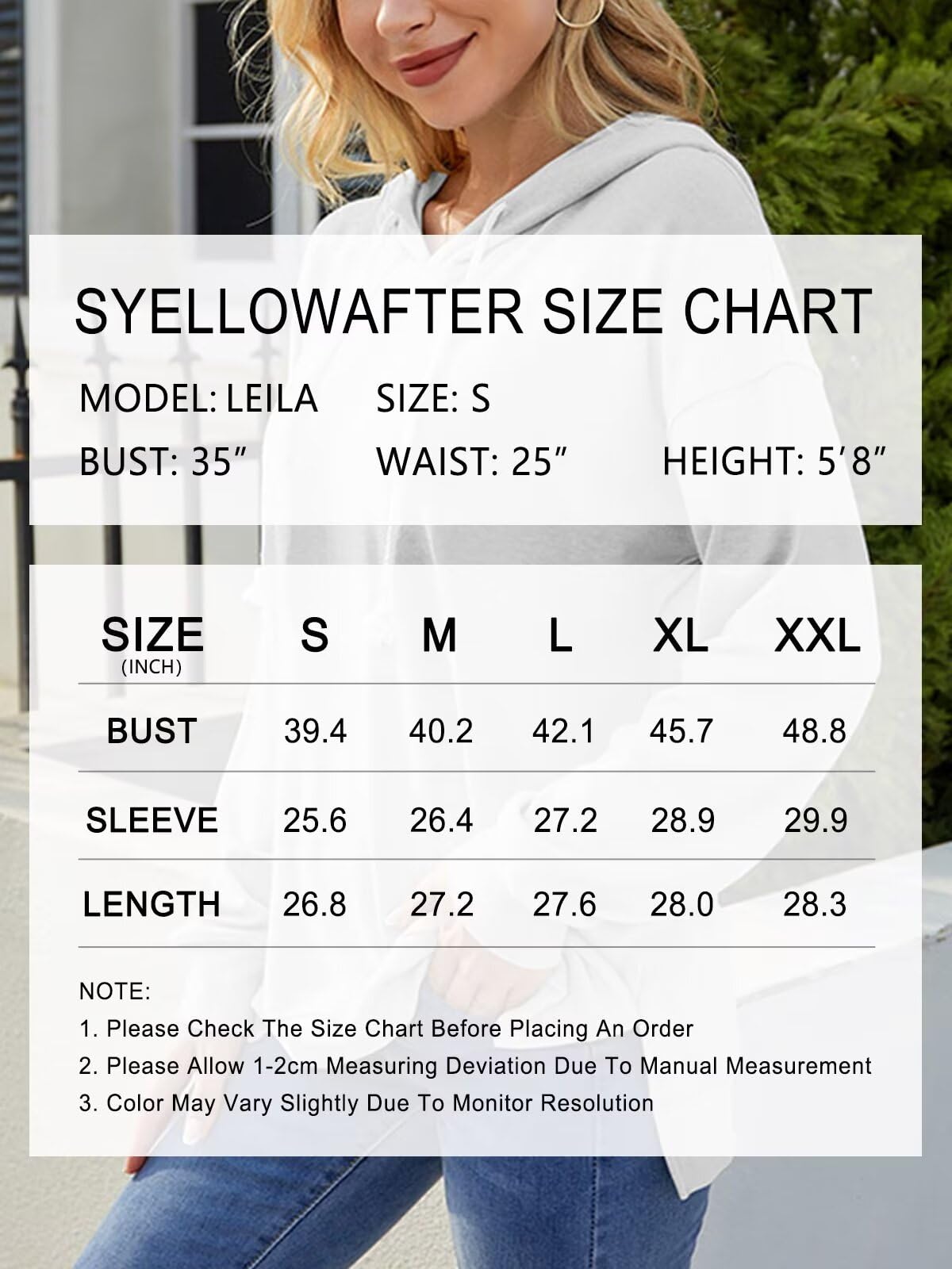 Women Casual Pullover Hoodie Tunic Tops Casual Long Sleeve Sweatshirt Loose Soft Pullover Beige Large
