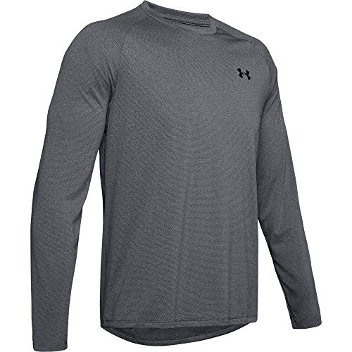 Under Armour Men's UA Tech Long Sleeve SM Gray