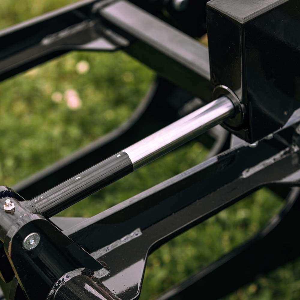 Titan Attachments 42" Mini Skid Steer Root Grapple Bucket, Universal Quick Tach Connection, 3,000 PSI Hydraulic Cylinder with Cylinder Guards, for Clearing Trees, Roots, Rocks, Brush