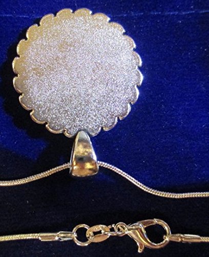 Stunningly beautiful Sterling silver necklace with Vintage Silver Lace-Pendant-Mercury-Dime + GIFT BAG