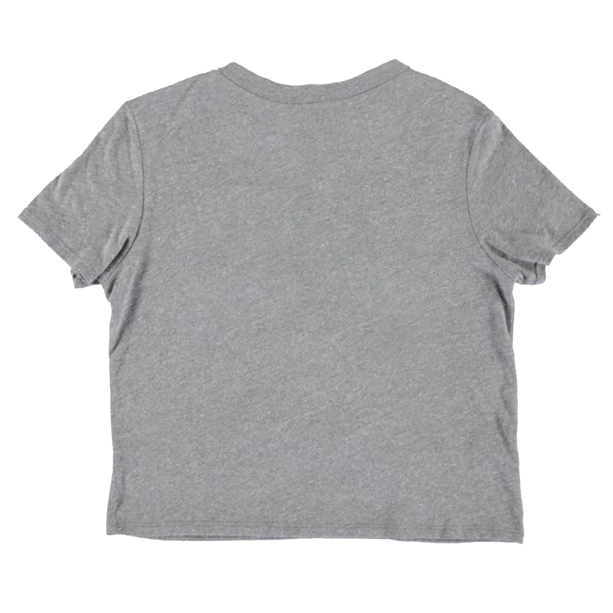Suburban Riot The Ohio State University Official Brutus Dylan Women's Short Sleeve Crop Top, Athletic Heather (X-Small)
