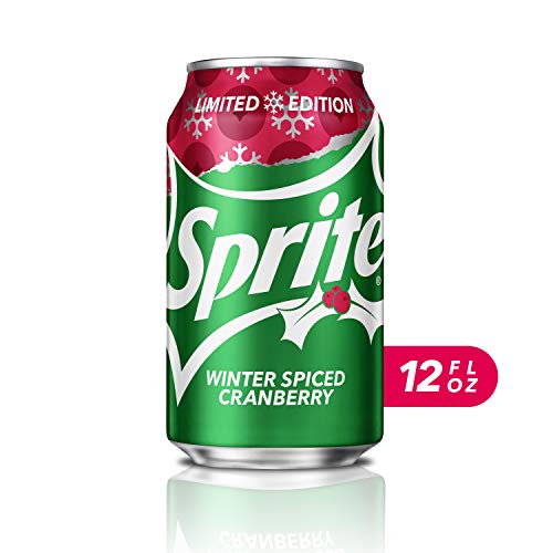 Sprite Winter Spiced Cranberry, 12 Fl Oz (Pack Of 12)