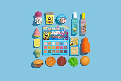 wet n wild Palette SpongeBob Squarepants Makeup Eyeshadow and Makeup Pigment Set 1114233, Nautical Nonsense, 0.82 Ounce