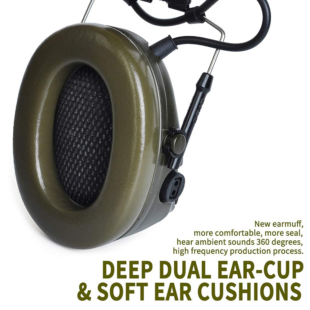 ZTAC technology for hearing ZTactical zComta III(zComta II UpgradedVer.) ZTactical Headsets NoiseCanceling Sound Collection Soundproof Z051-FG