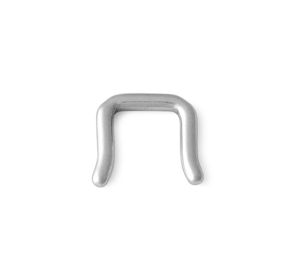 Titanium Septum Retainer 14g 14 Gauge High Polish