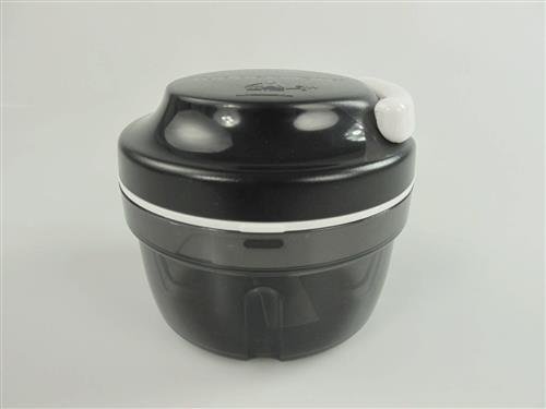 Tupperware Turbo Chef Herb Smart Chopper 300ml / 1.2 cup Black