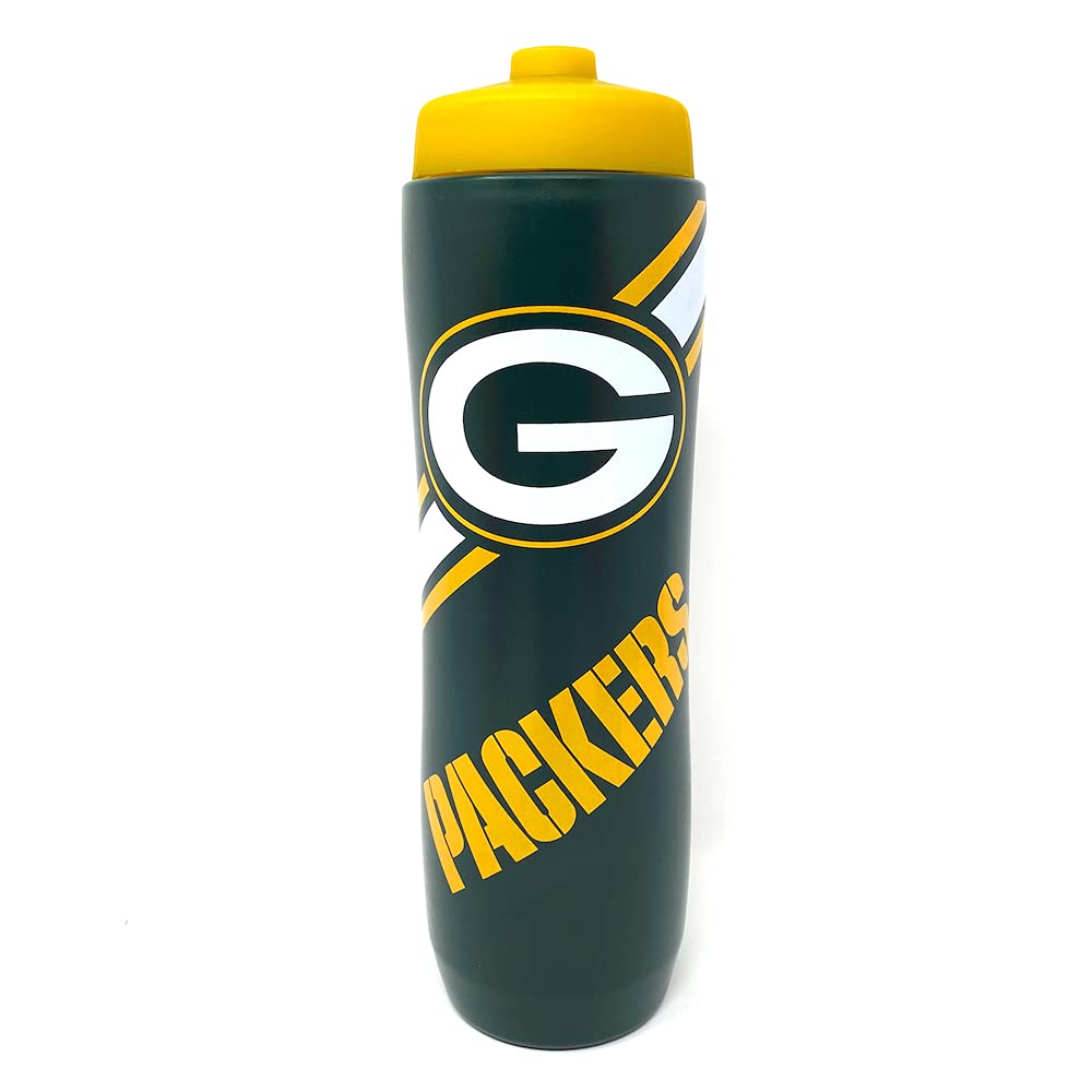 The Party Animal NFL Green Bay Packers Squeezy Water Bottle