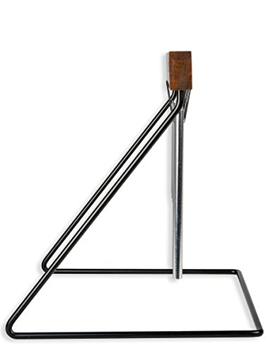 TreeWorks Chimes Medium Top Bar Chime — Made in U.S.A. — for Percussion Tables, Desks, Classroom Music, Meditation or Yoga, Includes Powder Coated Metal Stand (TRE421)