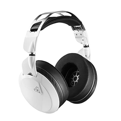 Turtle Beach Elite Pro 2 + SuperAmp Performance Gaming Headset for Xbox Series X, Xbox Series S, Xbox One, PC, & Mobile with Bluetooth – Surround Sound, 50mm Speakers, Memory Foam – White