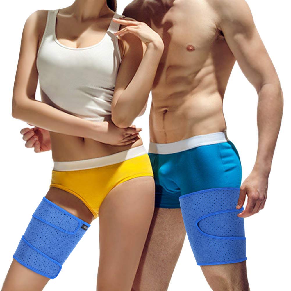 Yosoo Thigh Compression Sleeve -,thigh compression sleeve for men thigh compression sleeve Hamstring Compression Sleeve for Quad Groin Pain Relief Recovery Thigh Brace Wrap Great for Running Injury