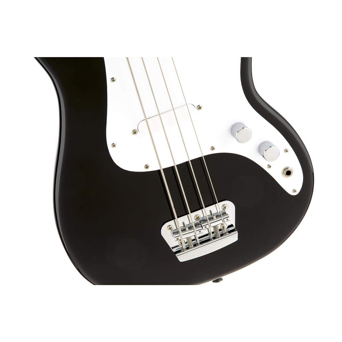 Squier Bullet Bronco Bass, Black, Maple Fingerboard
