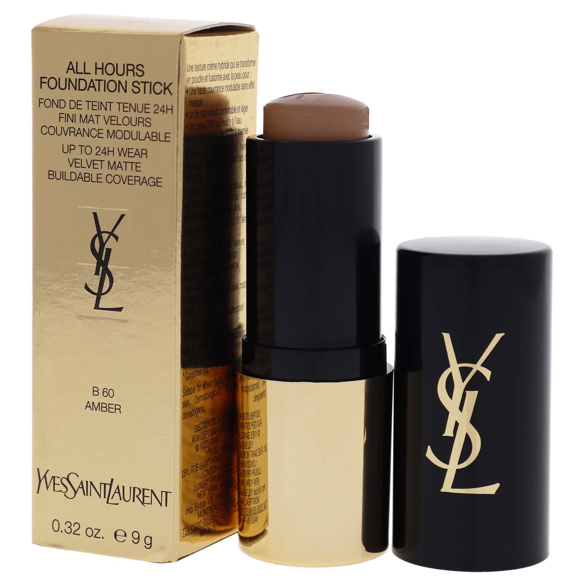 Yves Saint Laurent All Hours Foundation Stick - B60 Amber Women Foundation 0.32 oz