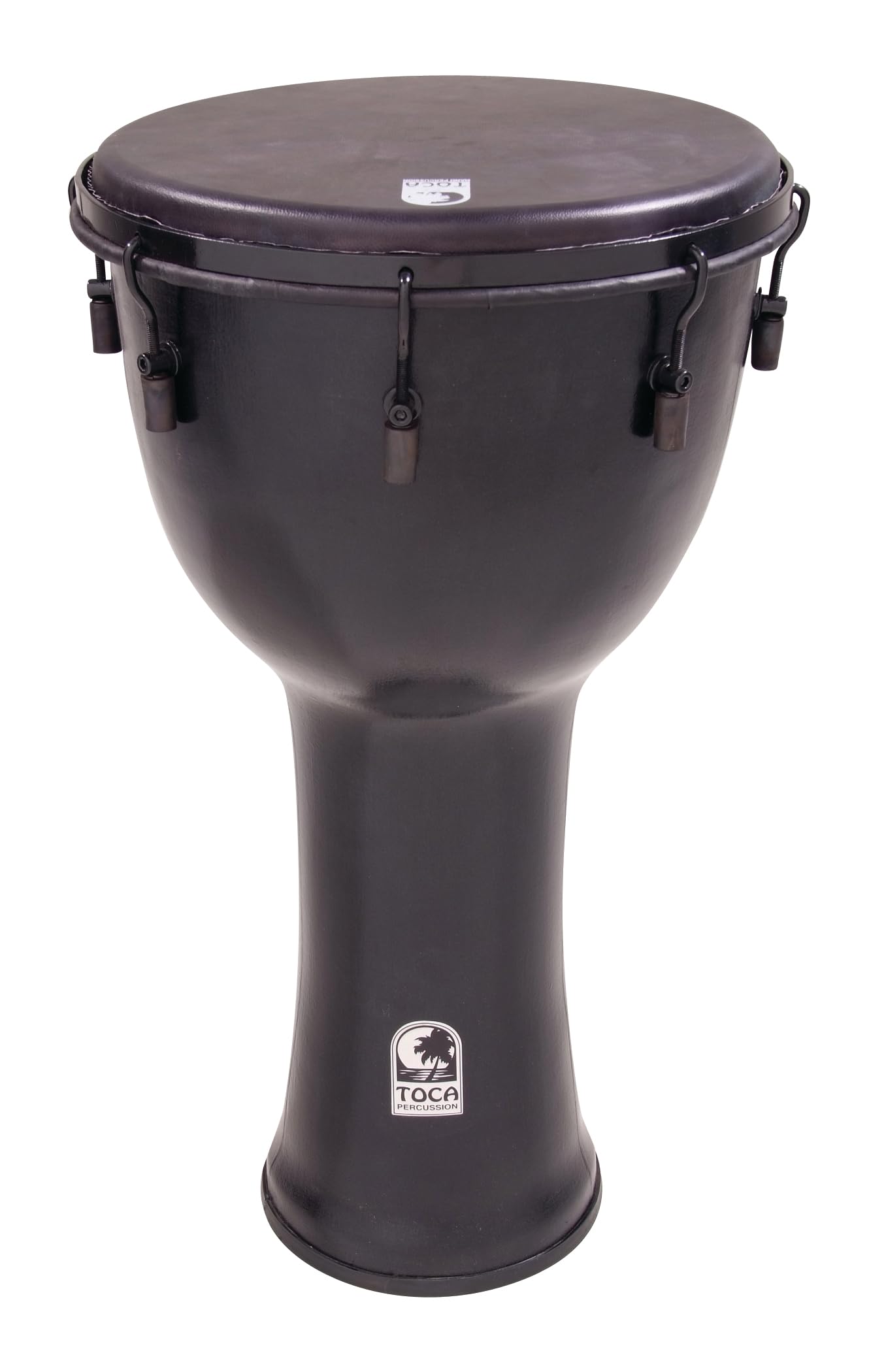 Toca SFDMX-14BMB Freestyle Black Mamba Mechanically Tuned 14-Inch Djembe with Bag