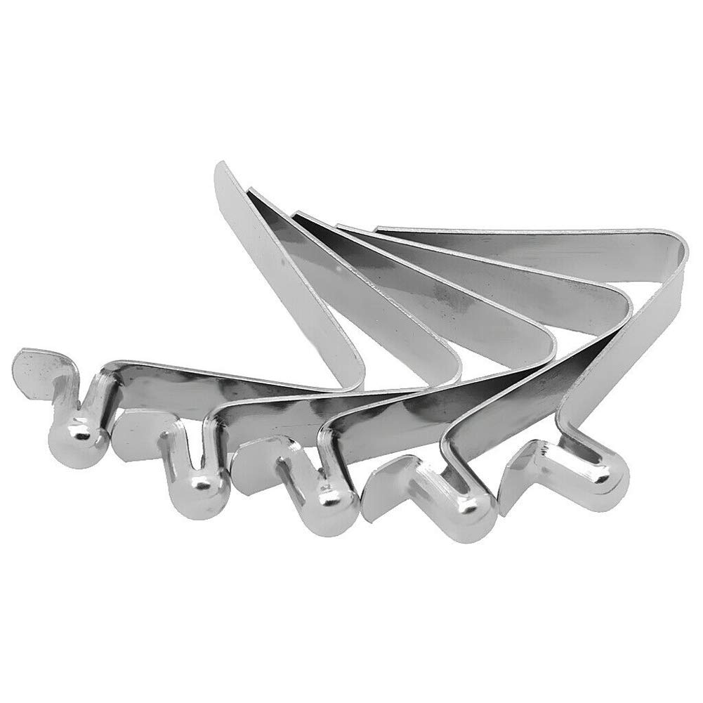 YOUNGL Kayak Paddle Spring Clip 5pcs Durable Caravan Telscopic e Steel Snap Locking Push Clamp Boat Accessories Outdoor Camping Single Button Awning Wing Tent Pole