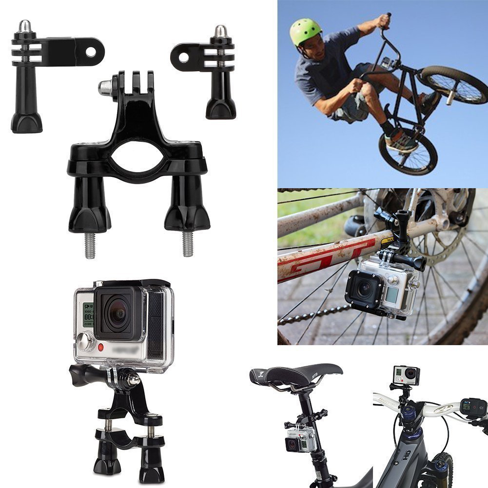 Soft Digits Accessories Bundle Kit for GoPro Hero 5/4/3/2/1 Action Camera Accessory Set for Ourdoor Sports in Swimming Diving Rowing Climbing Bike Riding(44 Items)
