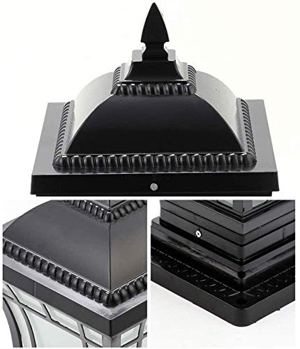 Zhangl LED Column Headlights, Outdoor Courtyard Wall Lights, Gate Pillars, Outdoor Waterproof Villas, Wall Headlights, Ultra-Bright Home, Pathway Garden Light Deck Path Lawn Backyard
