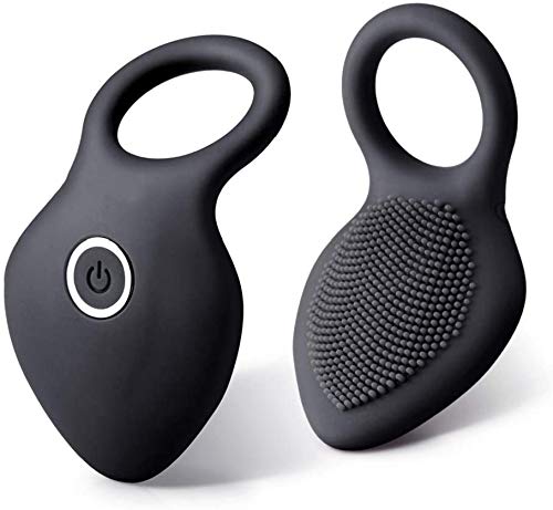 Womens Sexual Pleasure Devices Men Sex Toy Stimulation Penis Ring with 10 Powerful Vibrating Modes