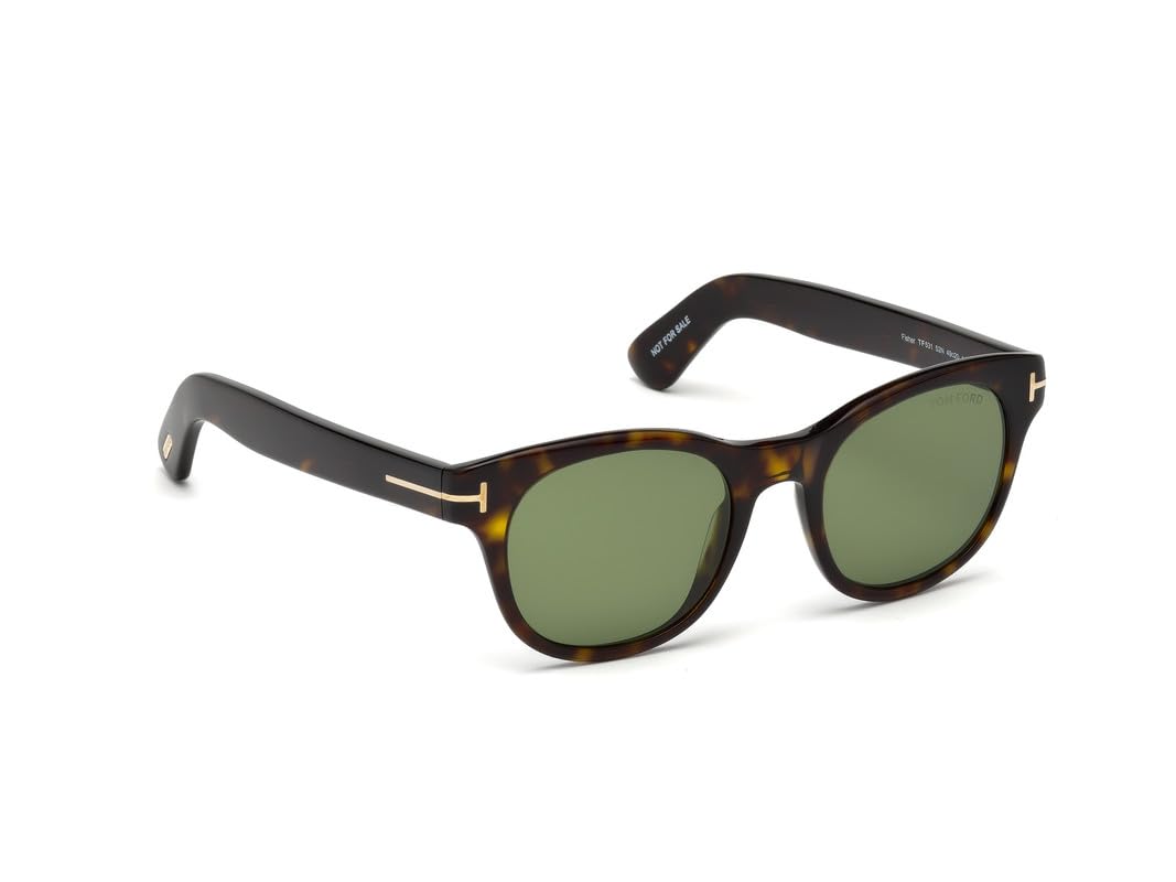 Tom Ford Unisex Sunglasses TF531 Fisher 52N Dark Havana 49mm FT0531