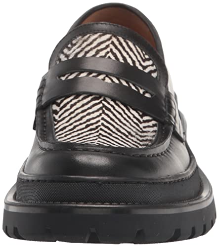 Steve Madden Men's Carloz Loafer, Black Tweed, 11