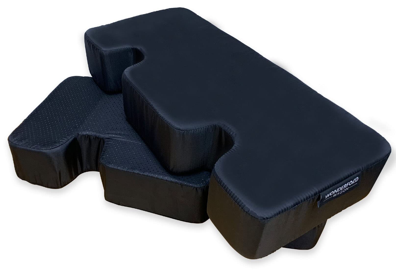 WONDERFOLD Stroller Wagon Foam Seat Cushion Booster Featuring 4 Inches of Extra Comfort and Height for Long or Bumpy Rides (2-Piece Set, Compatible with X4 Model Only)