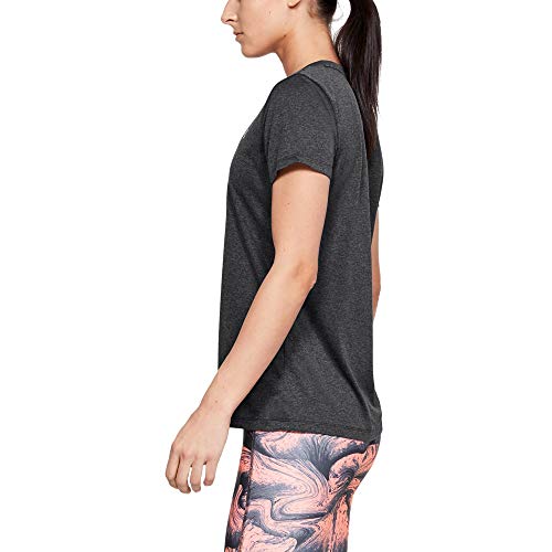 Under Armour Women's UA Tech™ Short Sleeve V-Neck 3X Gray