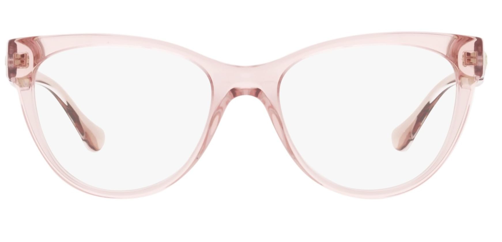 Versace Prescription Eyewear Frames 0VE3304 5339 Transparent Pink Cat Eye 53mm