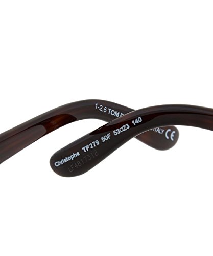 Tom Ford FT0279 Women's Christophe Sunglasses Frame, Dark Havana, 53-23-140