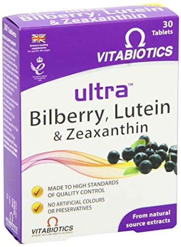 Vitabiotics - Ultra Bilberry, Lutein & Zeaxanthin - 30 Tablets