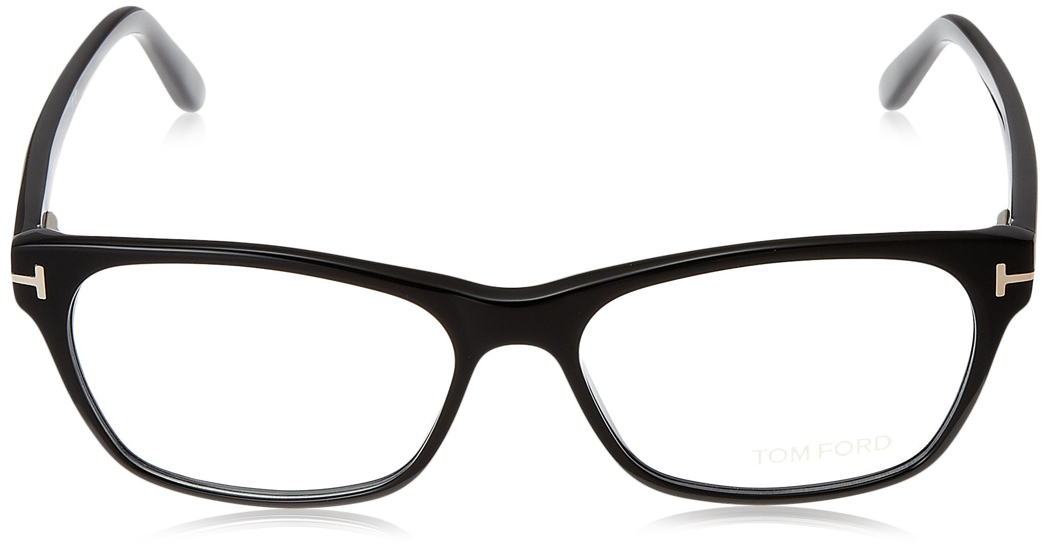 TOM FORD Women's TF 5405 001 Shiny Black Clear Butterfly Eyeglasses 54mm