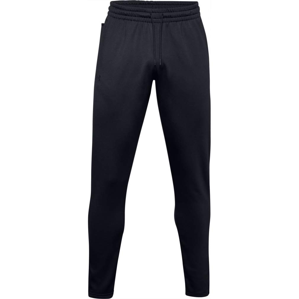 Under Armour Mens Armour Fleece Pants , Pitch Gray (012)/Black , Medium
