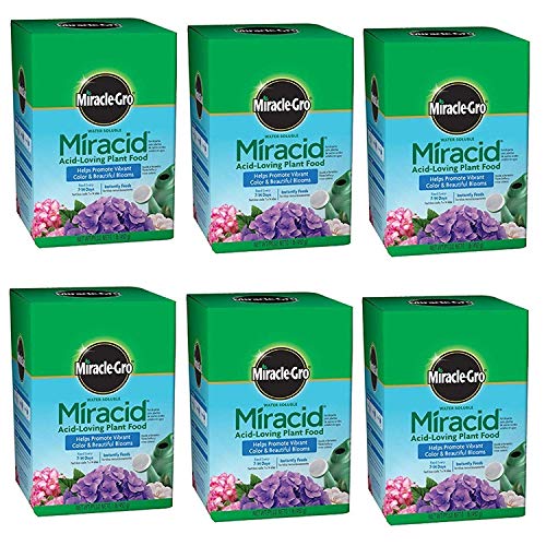 Scotts Company Miracle-GRO 1750011 Water Soluble Miracid Acid-Loving Plant Food, 1-Pound (6)