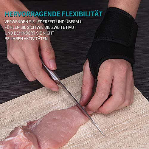 Wrist Brace for Carpal Tunnel, Breathable and Adjustable Wrist Support Brace for Arthritis and Tendinitis, Wrist Compression Wrap for Pain Relief, One Size Fits Left or Right Hand – Single