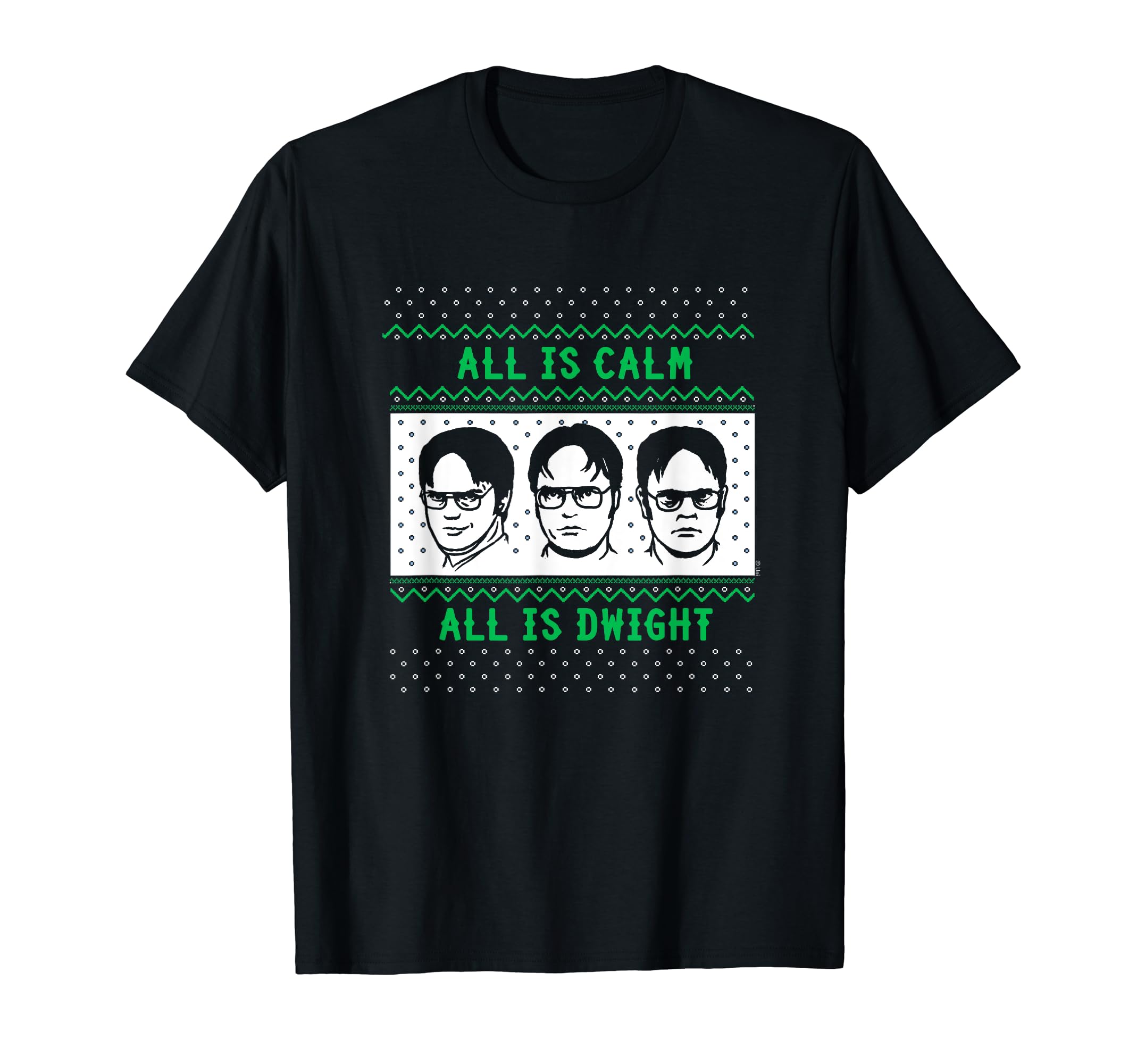 The Office All is Calm Colorful T-Shirt