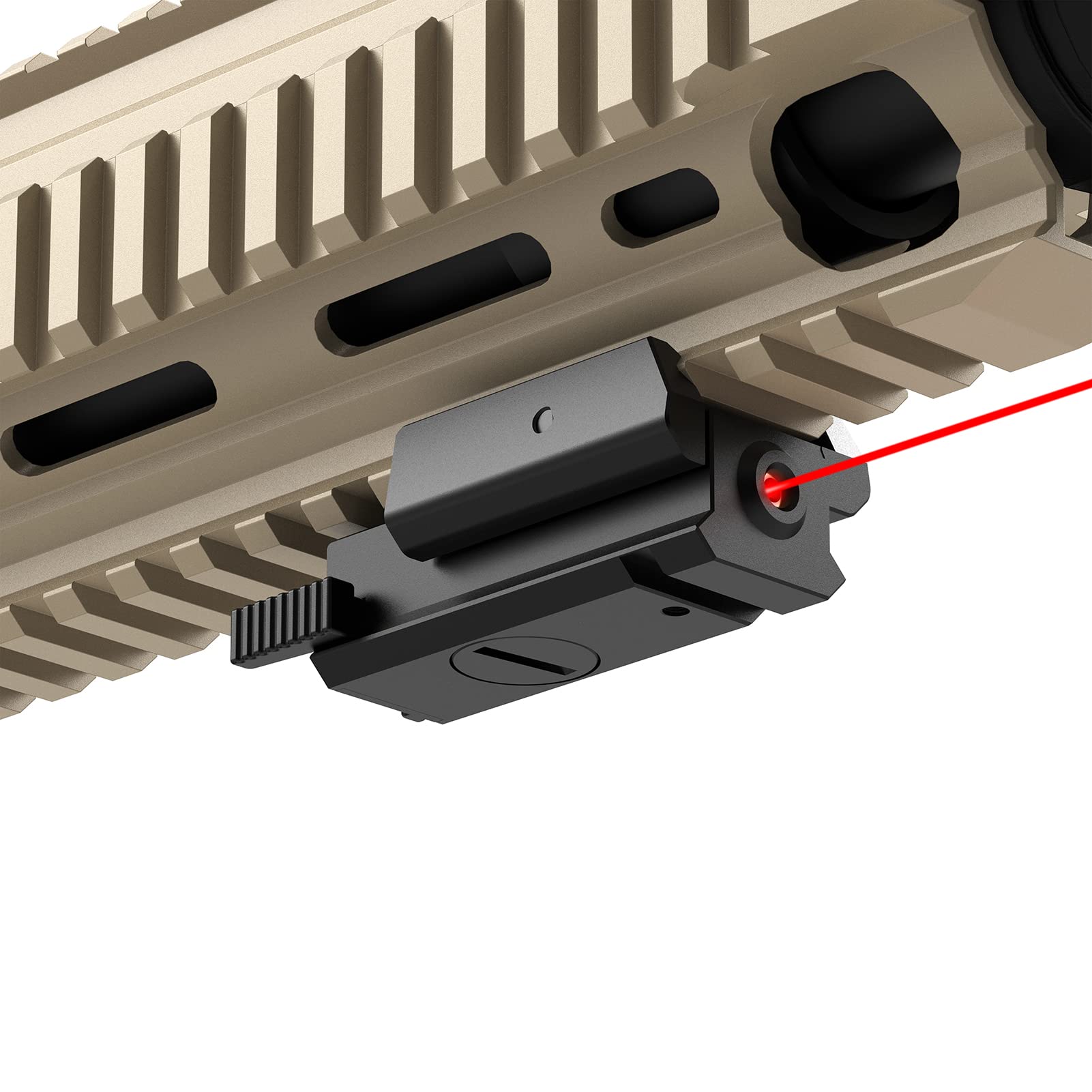 Twod Laser Sight Red Dot Gun Sight for Pistol Gun Tactical Rifle Handgun with 20mm Picatinny Mount