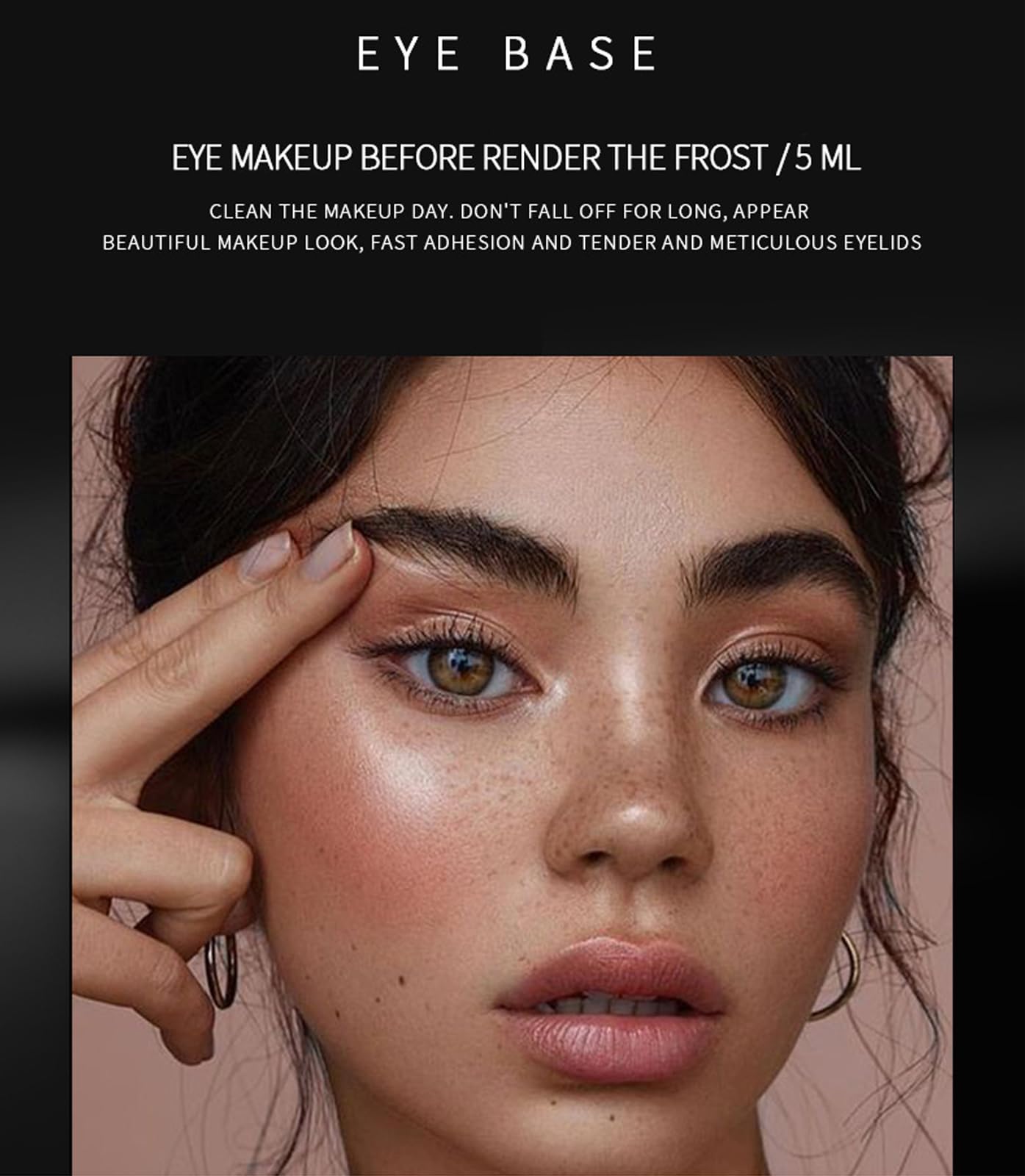 WALULAN Eye Shadow Primer, Liquid Eye Shadow, Brighten Eye Primer, 24 Hours Long Lasting Makeup, Moisturizing Eye Glossy