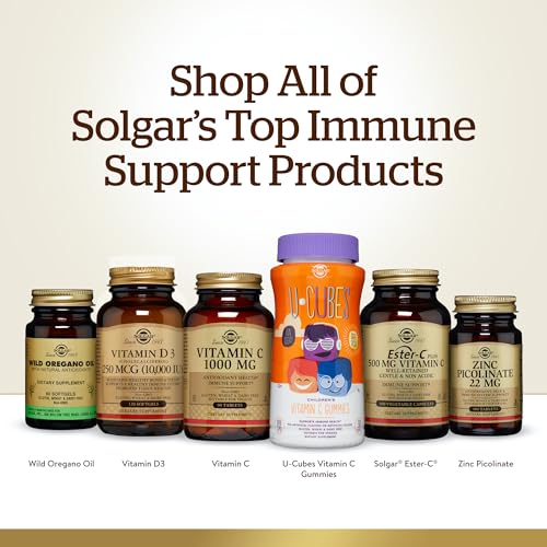 Solgar Zinc Picolinate 22 mg, 100 Tablets - Promotes Healthy Skin - Supports Immune System, Normal Taste & Vision - Antioxidant - Non GMO, Vegan, Gluten Free, Dairy Free, Kosher - 100 Servings