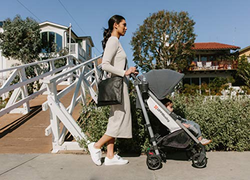 UPPAbaby G-Luxe Stroller - Jake (Black/Carbon) + G-Luxe Travel Bag