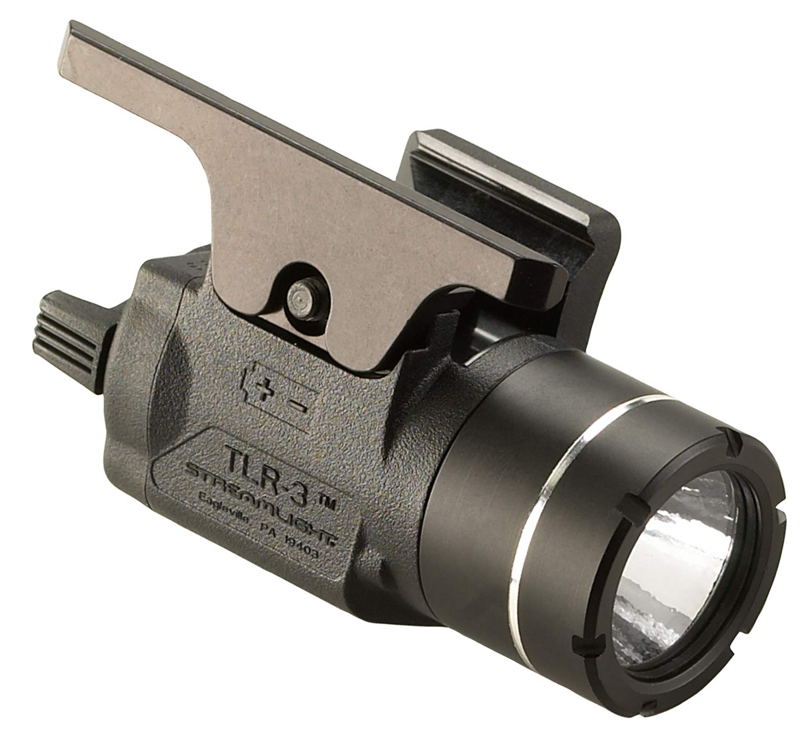 Streamlight 69222 TLR-3 170-Lumen Lightweight, Compact Weapon Mounted Tactical Light with H&K USP Full Size Clamp, Black