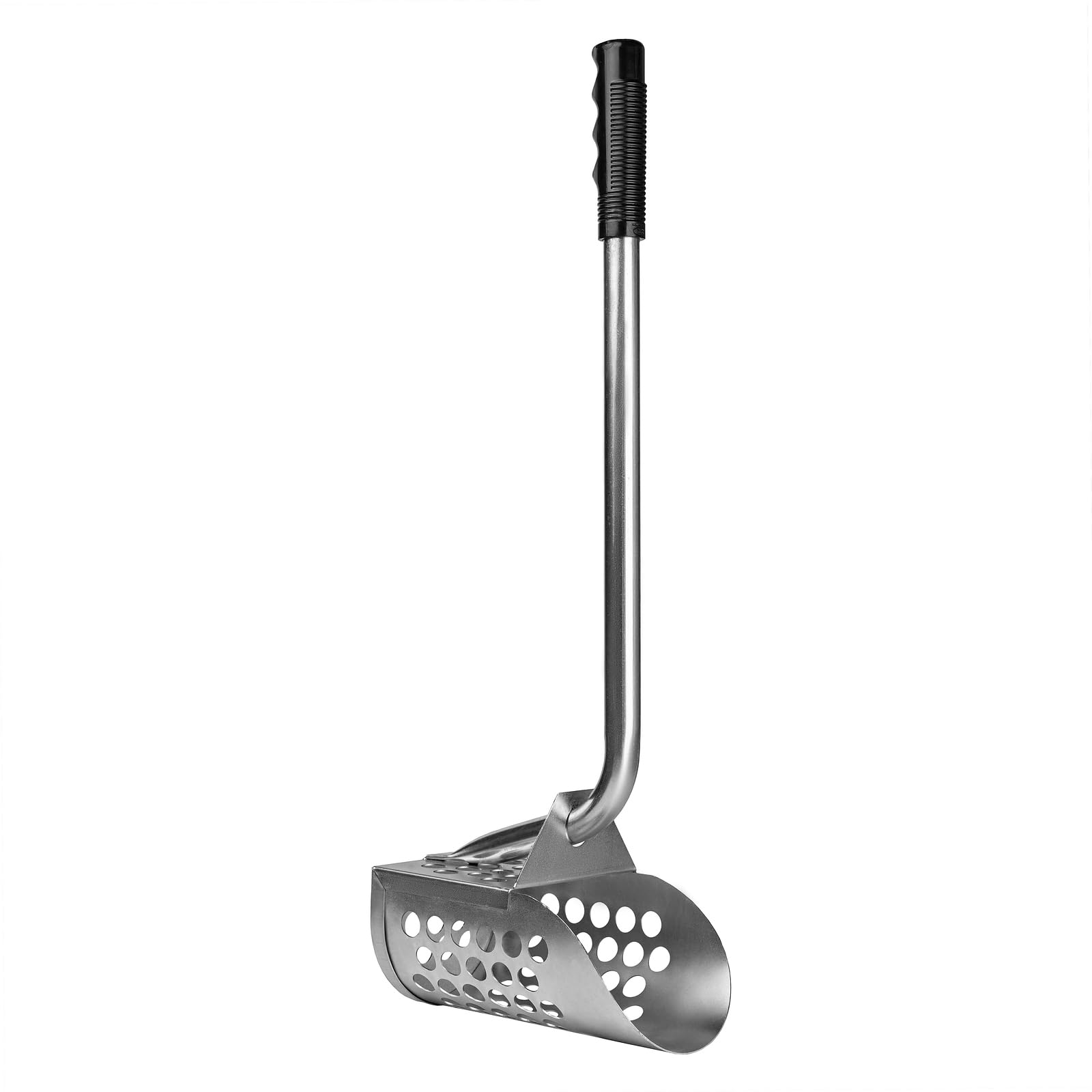 SWEETLO Sand Sifter Scoops for Metal Detecting Long Handle Scooper - Metal Detecting Detector Accessories Sand Scoop for Beach Sifter Digging Pick Basket Scooper Shovel Supplies with Long Handle