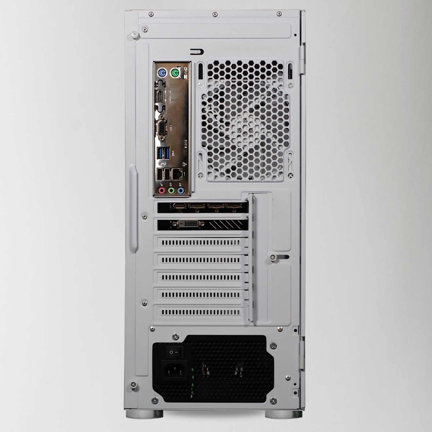 ViprTech.com Icefall Gaming PC Desktop Computer - AMD Ryzen 5 (12-LCore), RTX 2060 Super 8GB, 16GB DDR4 RAM, 128GB NVMe SSD, 1TB HDD, VR-Ready, Streaming, Editing, RGB, WiFi, Warranty