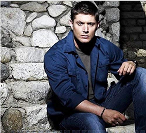 XCFS Unisex Dean winchester ring Stainless Steel The Super nature Dean's Smooth Band Rings,Size 6-12