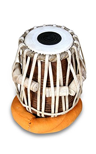 TABLA DRUM SET, HANDMADE PROFESSIONAL QUALITY IRON TABLA DRUM SET, IRON BAYAN SHEESHAM WOOD DAYAN TABLA, GREAT SOUND WITH TUNNIG HAMMER, CUSHIONA & COVER